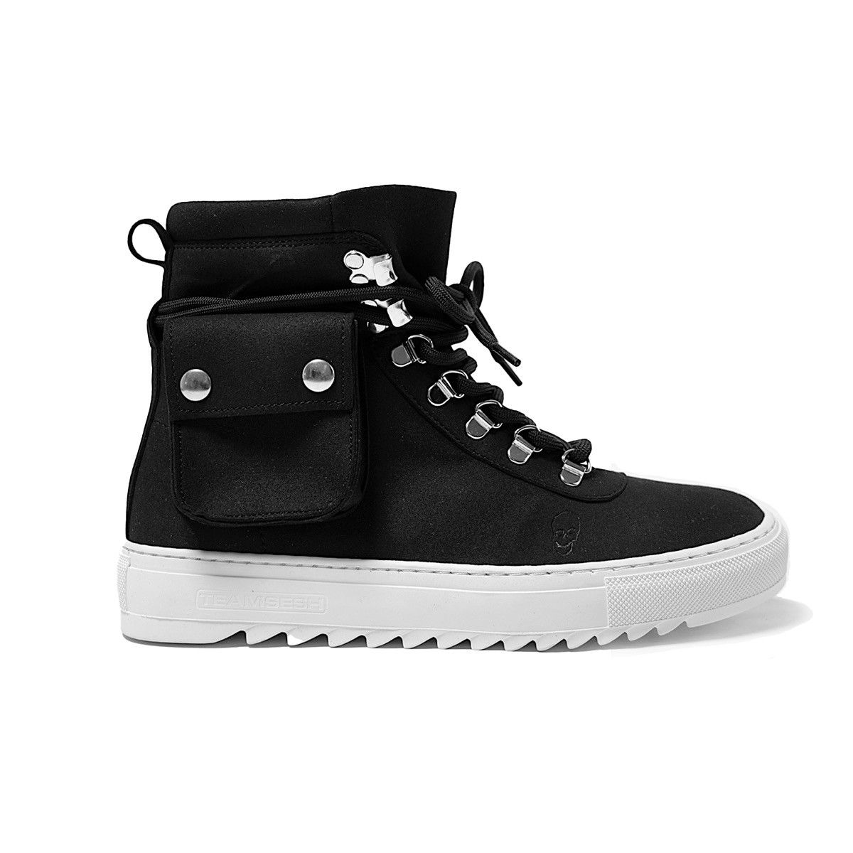 TeamSESH DeadMan Cargo Boots | Grailed