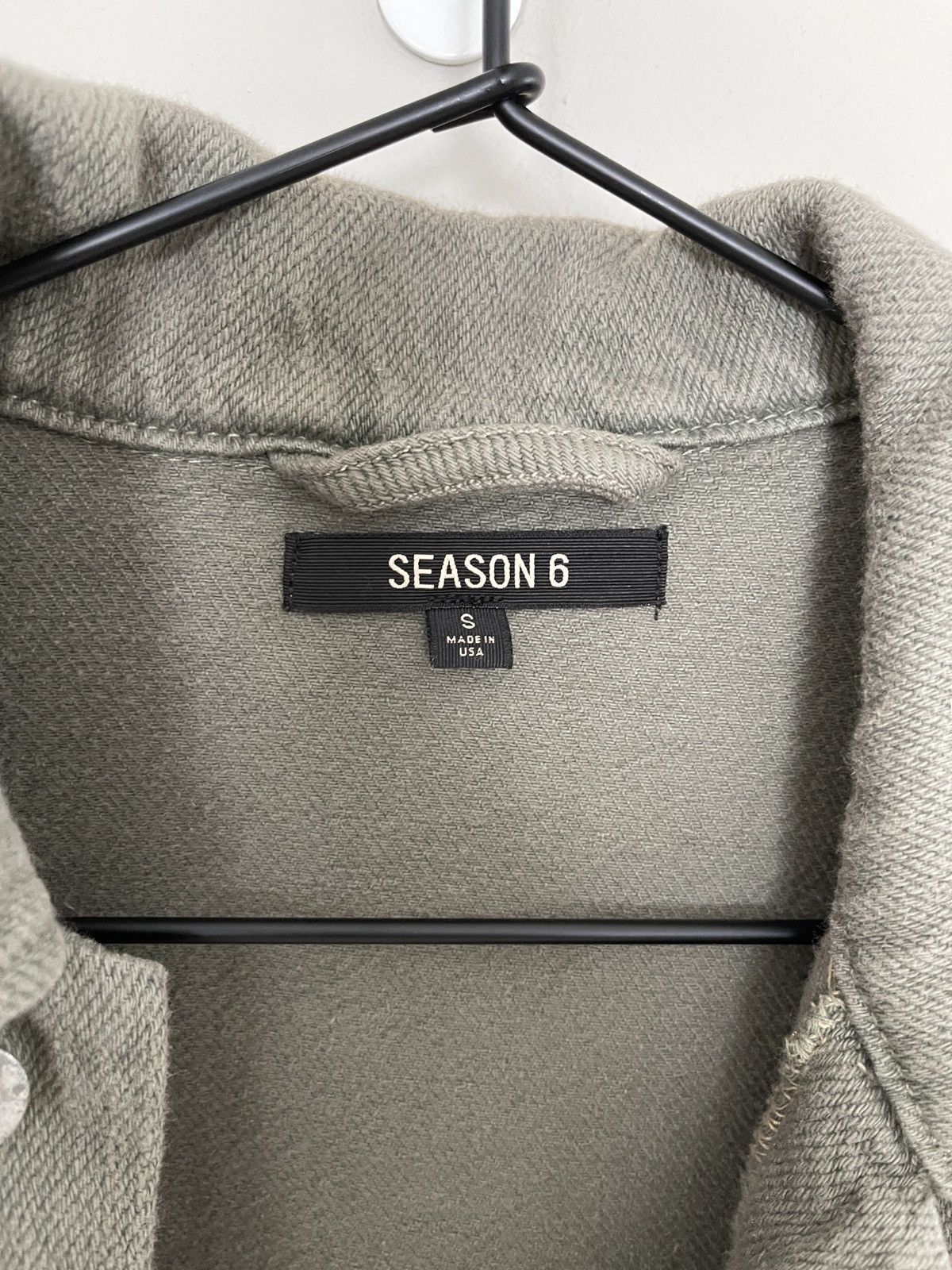 Yeezy Season Season 6 Workwear Jacket in Sage | Grailed