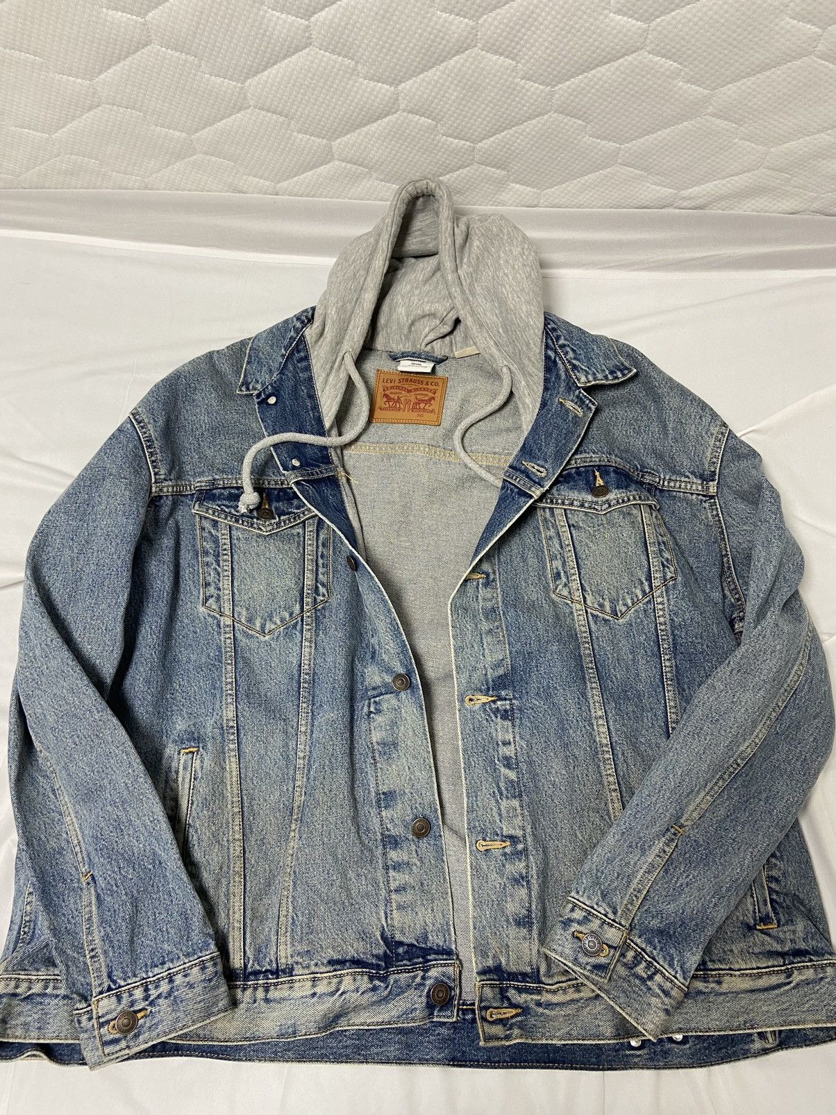 Levi's XS Vetements X Levi’s 17ss oversized denim jacket | Grailed