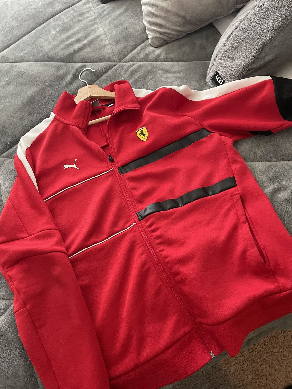 Ferrari × Puma Ferrari x Puma Zip Up Sweater | Grailed