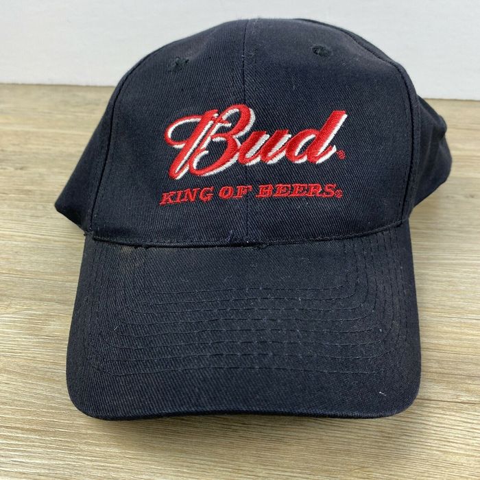 Other Bud Hat King Of Beers Black Snapback Strap Hat Cap | Grailed