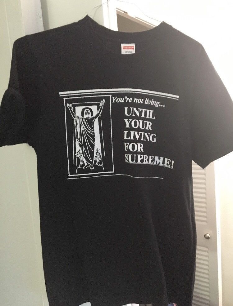 Supreme Living For Supreme Tee | Grailed