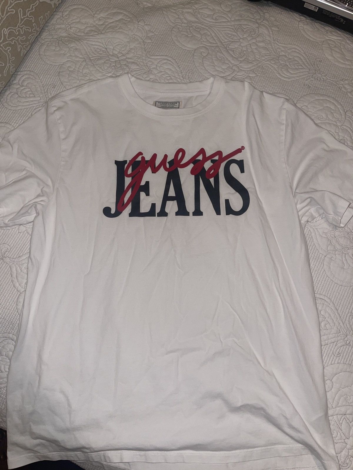 Guess Guess Jeans Cursive T-Shirt | Grailed