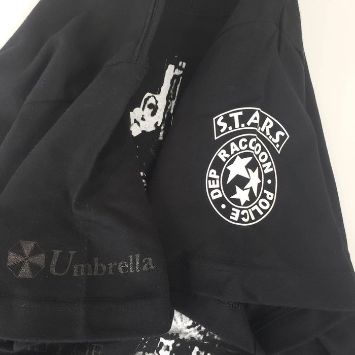 Vintage resident evil biohazard wesker stars rpd anime game shirt | Grailed