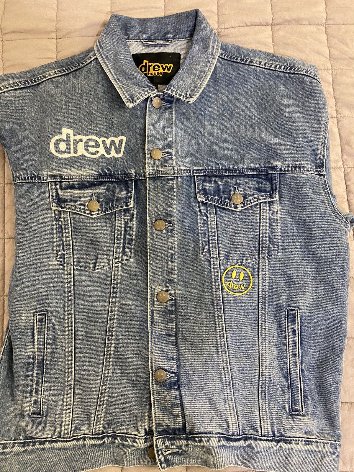 Drew House Drew Denim Jacket | Grailed