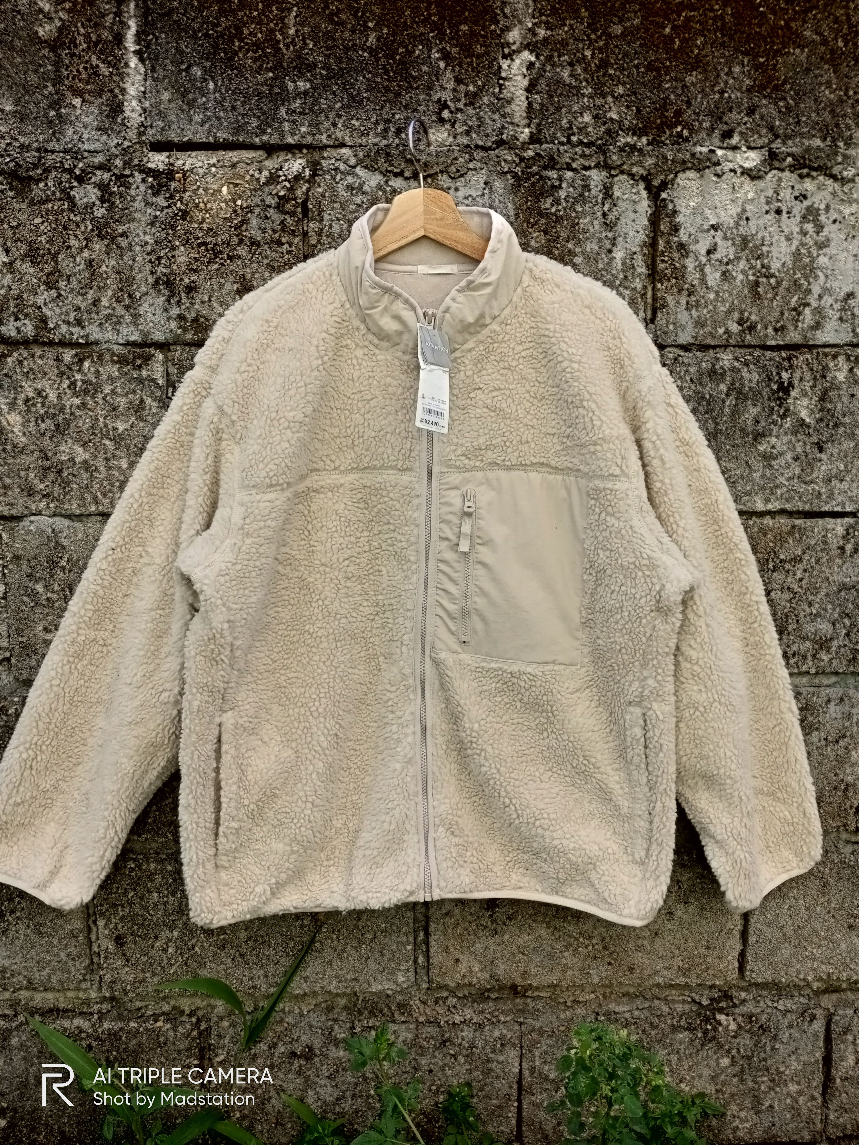 Vintage GU LIGHT JACKET FLEECE | Grailed