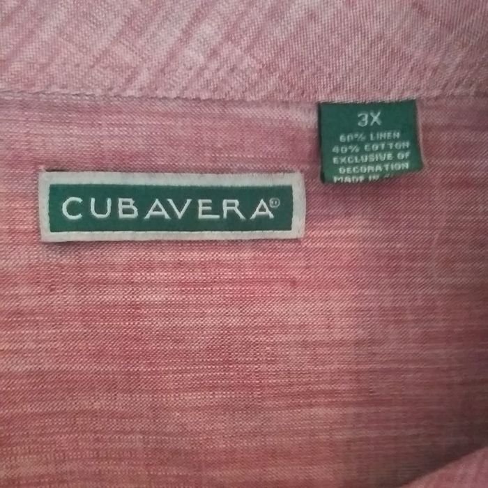 Cubavera Cubavera Linen Blend Wedding Shirt | Grailed