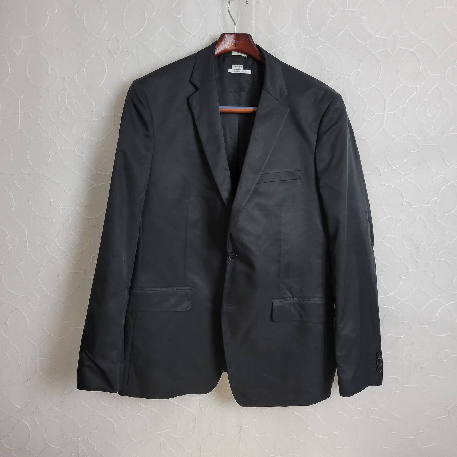 Calvin Klein Calvin Klein Extreme Slim Fit Black Blazer Mens Coat