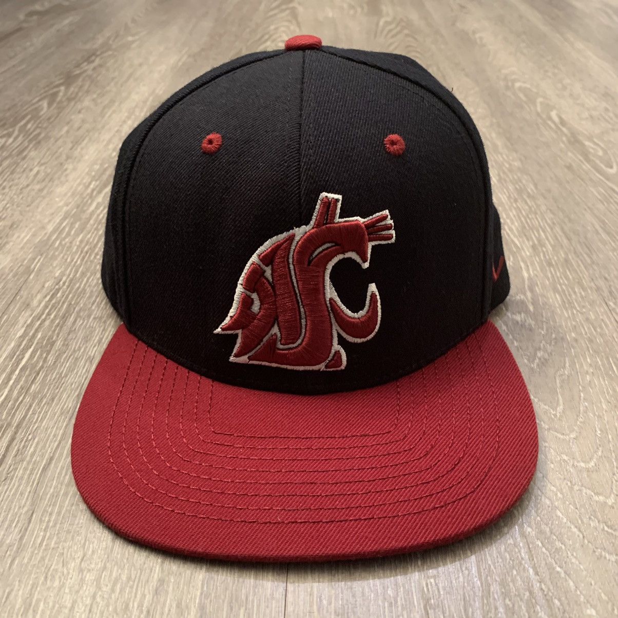 Zephyr Washington State WSU Cougars Zephyr Embroidered Snapback Hat ...