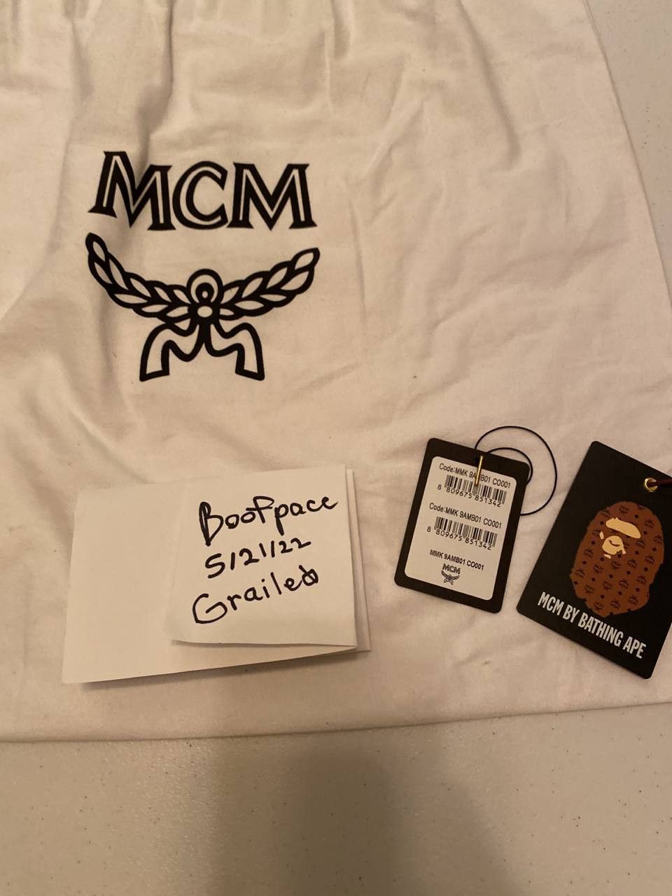 Bape × MCM MCM x BAPE Shark Stark Backpack | Grailed
