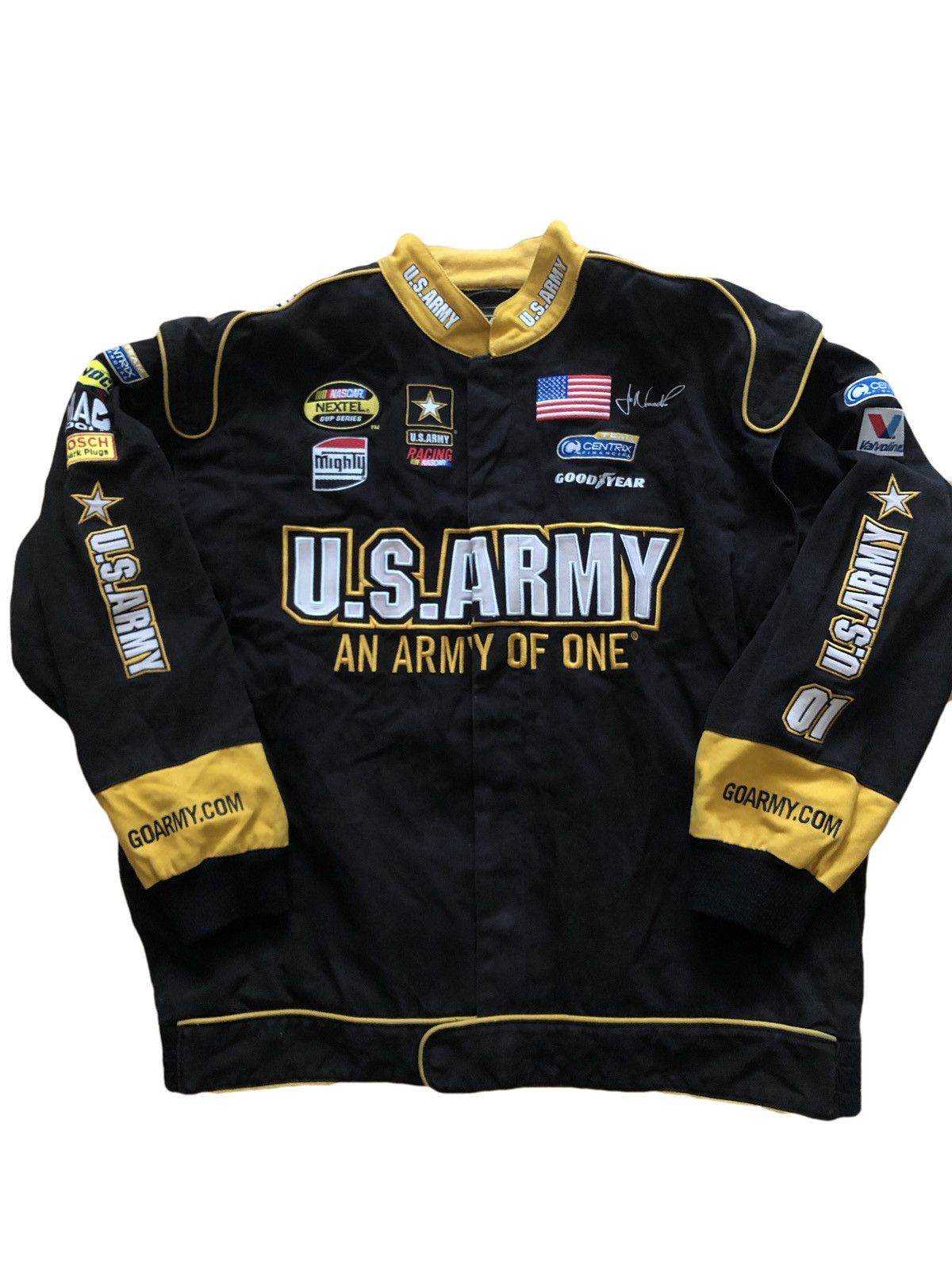 NASCAR × Streetwear × Vintage US Army Nascar Racing Jacket XL | Grailed