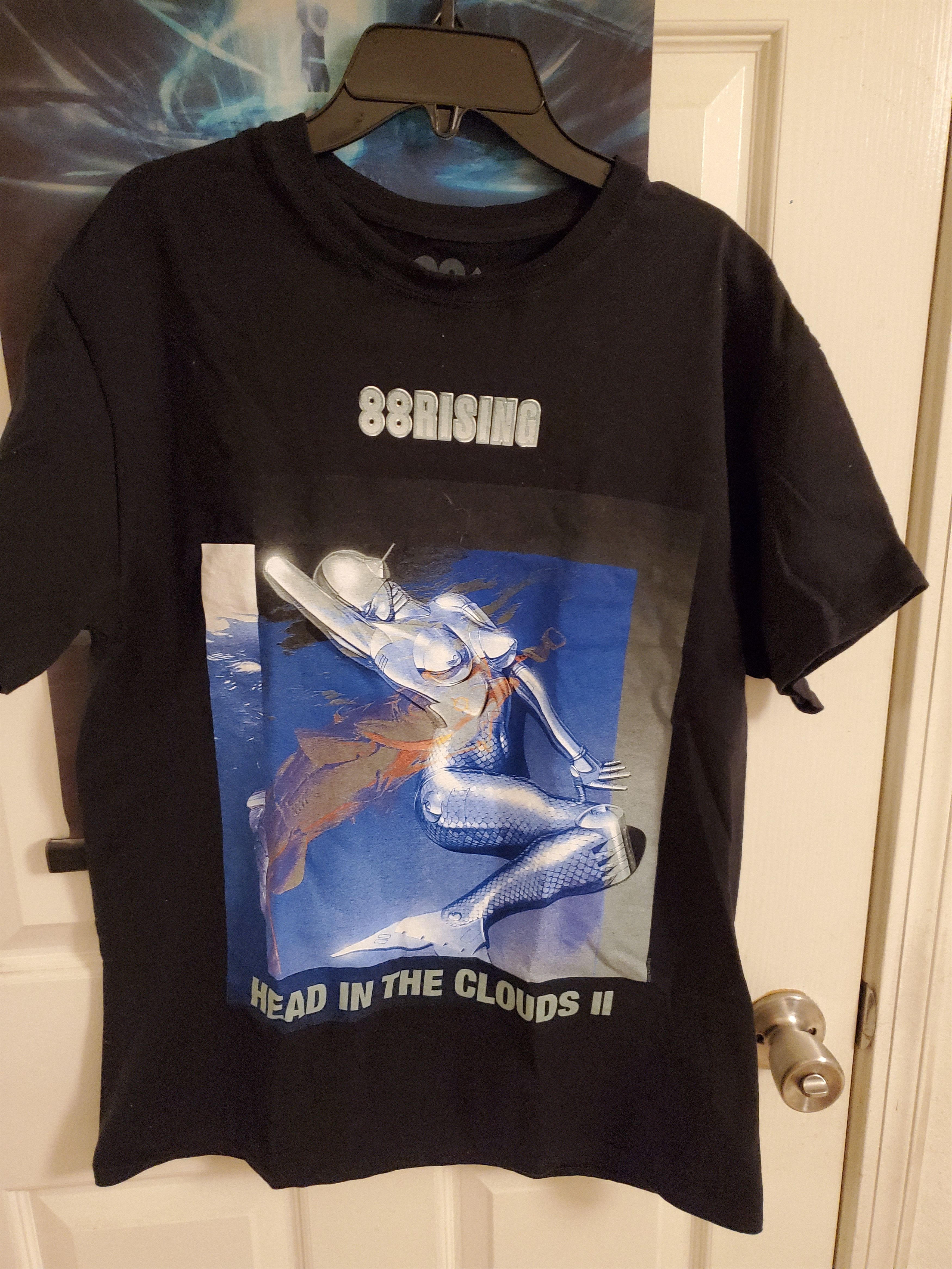 88rising × Club Sorayama 88rising × Sorayama "Robot Mermaid" Tee Black ...