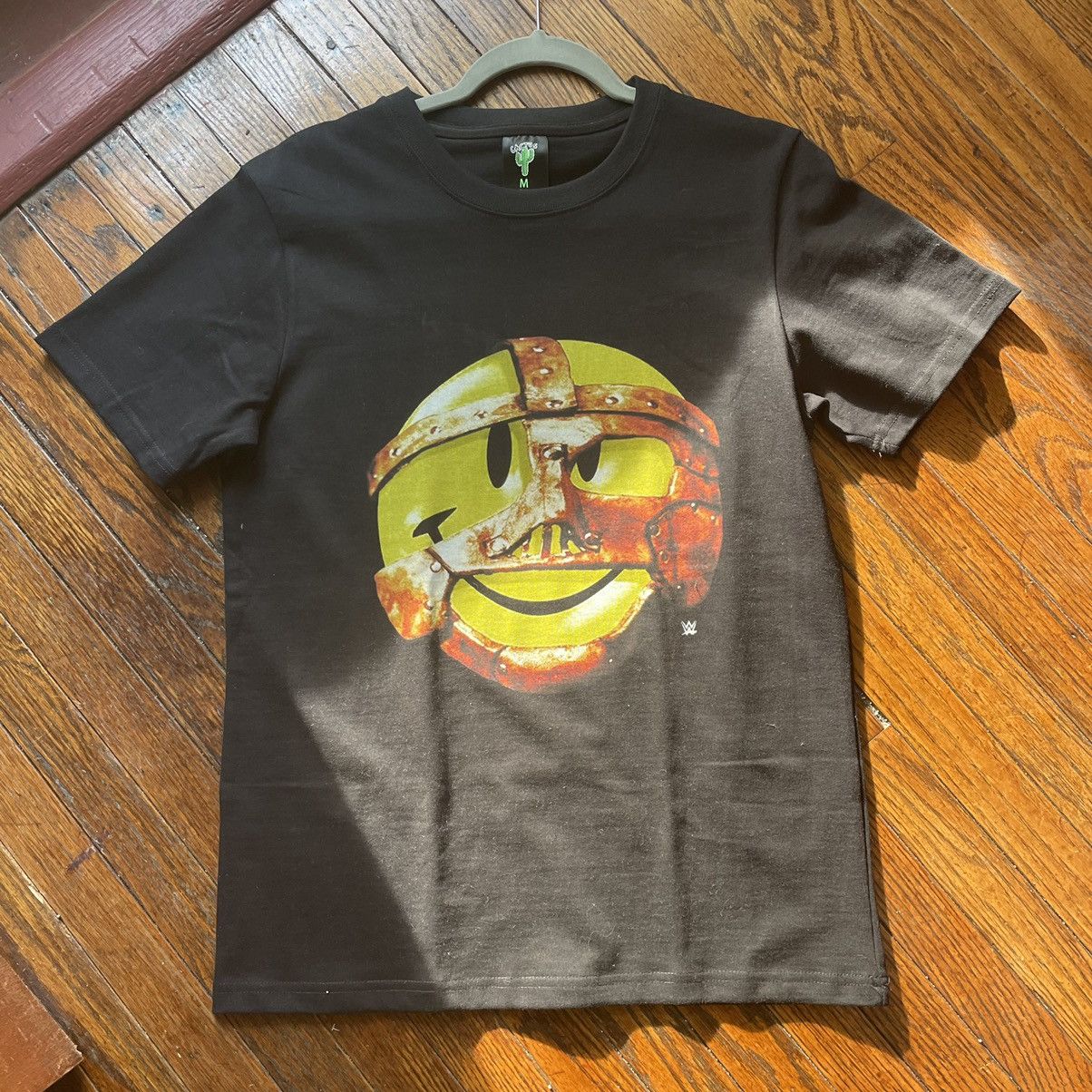 Vintage Vintage Wwe Mankind smiley face tee Reprint | Grailed