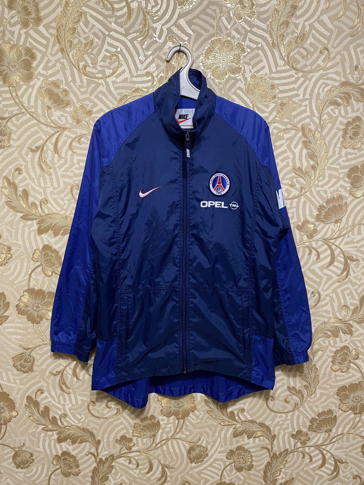 Nike × Other × Vintage Vintage 90’s Nike PSG Opel Long Jacket Oversized ...