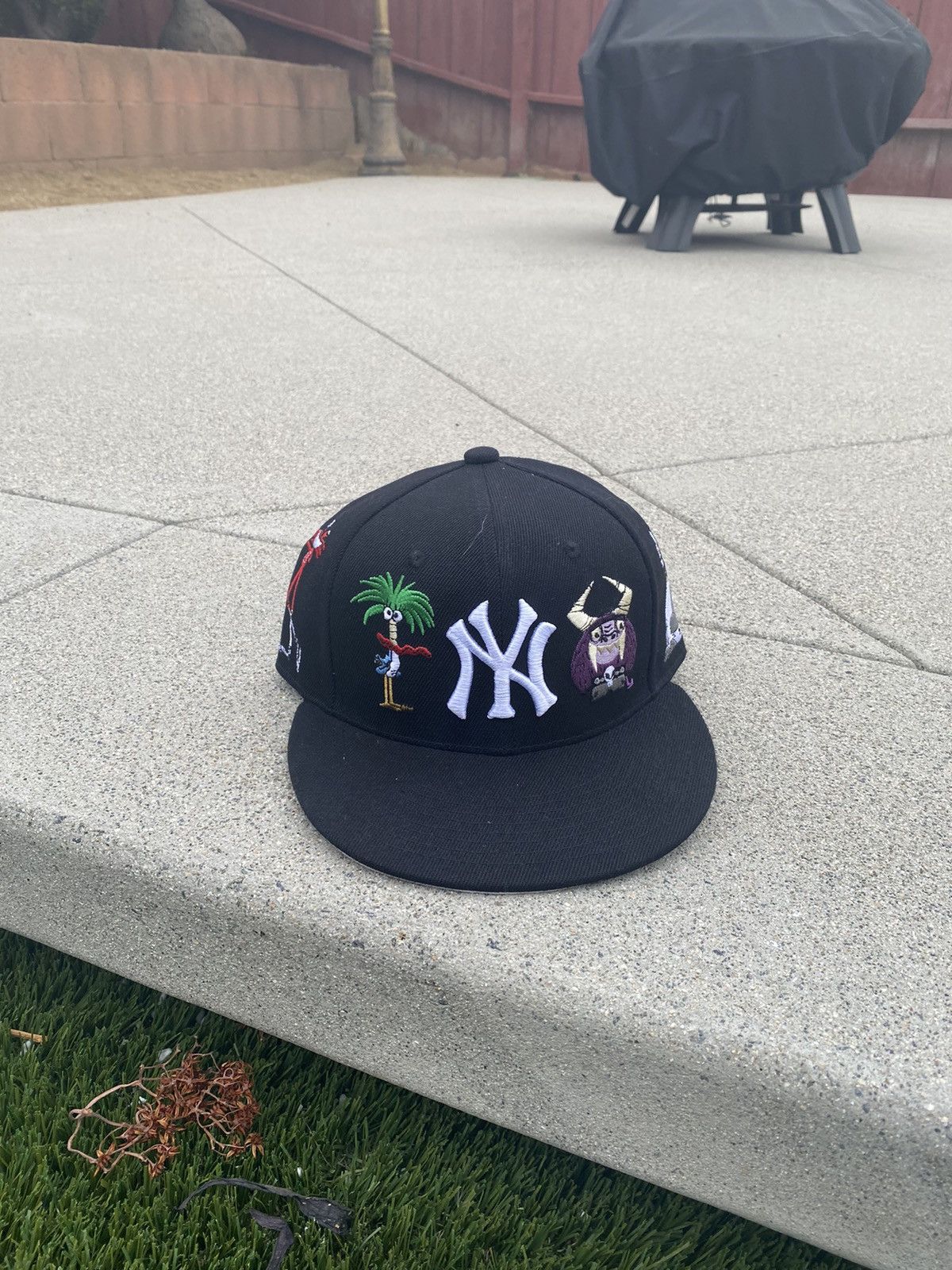 Custom Slumpykev Fitted hat | Grailed