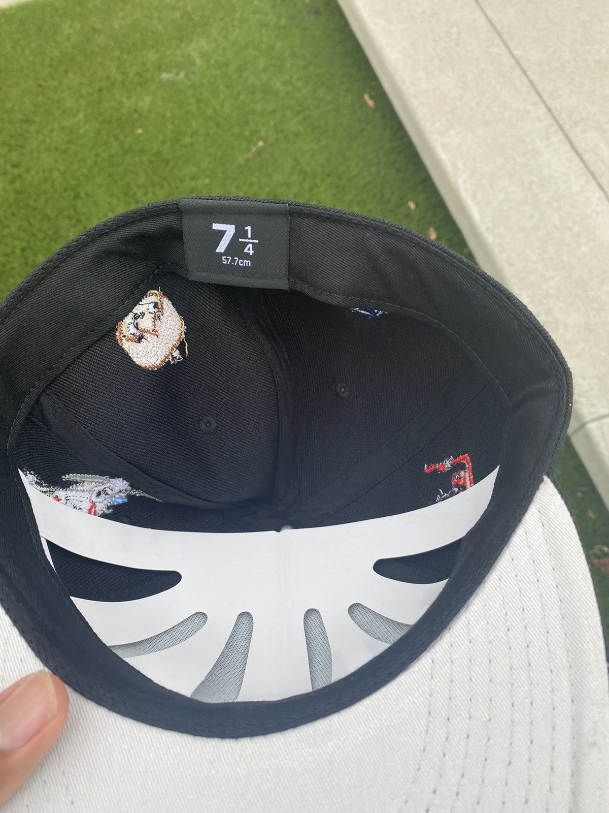 Custom Slumpykev Fitted hat | Grailed