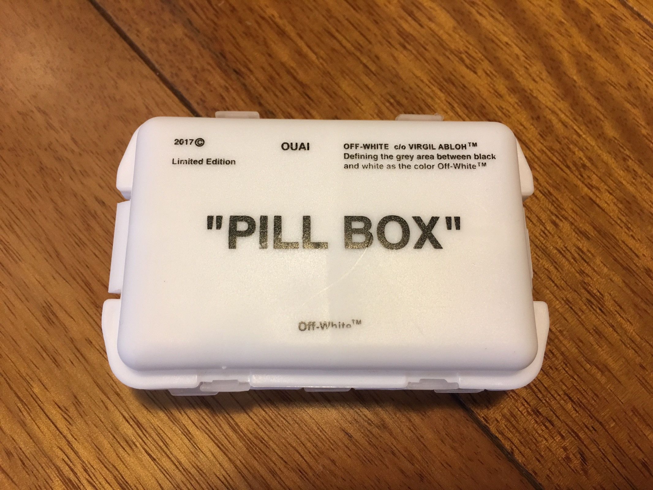 Off-White Off White Pill Box | Grailed