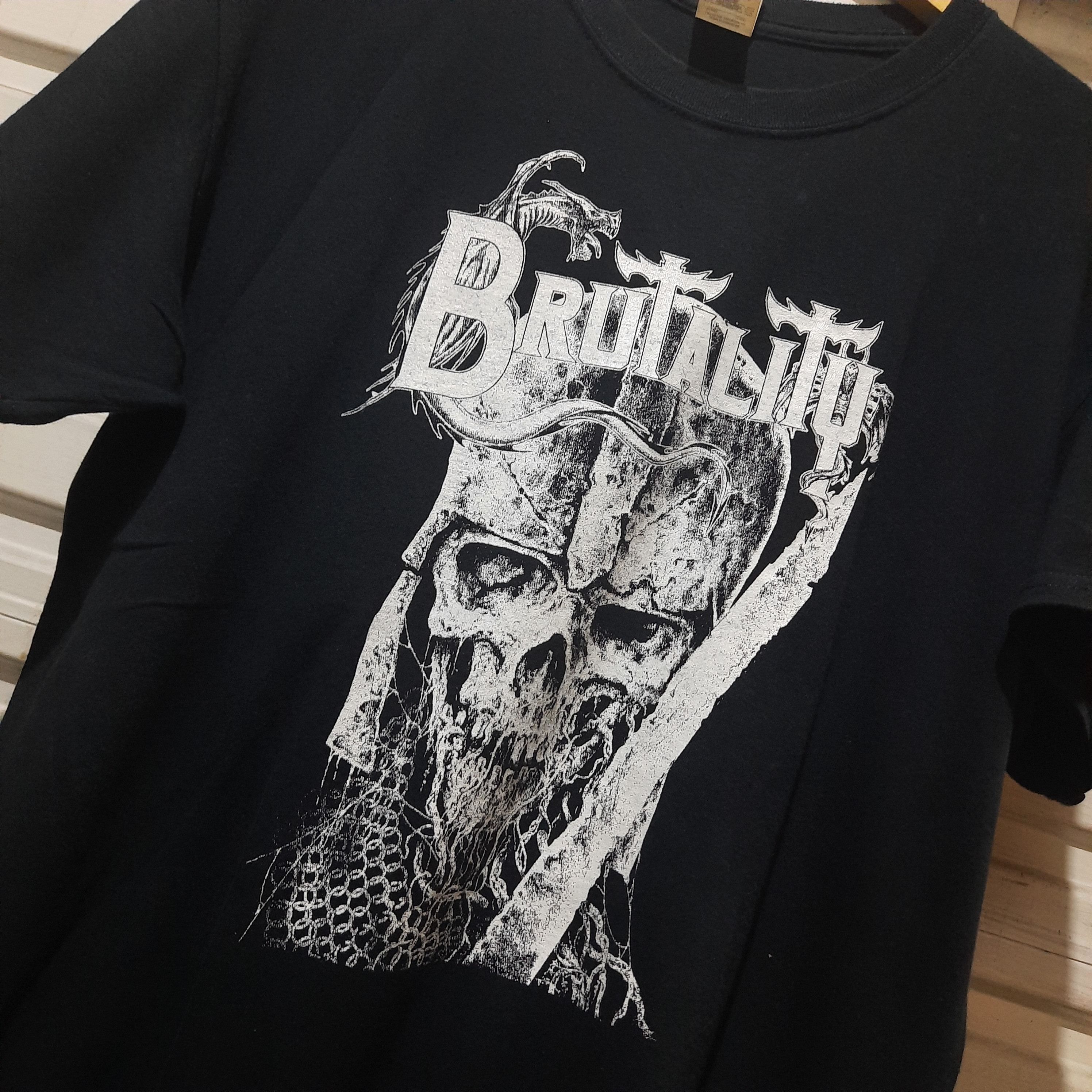 Band Tees × Gildan Brutality ceremonial records | Grailed