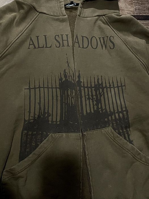 Raf Simons Raf Simons AW05-06 ‘Poltergeist’ All Shadows Hoodie | Grailed