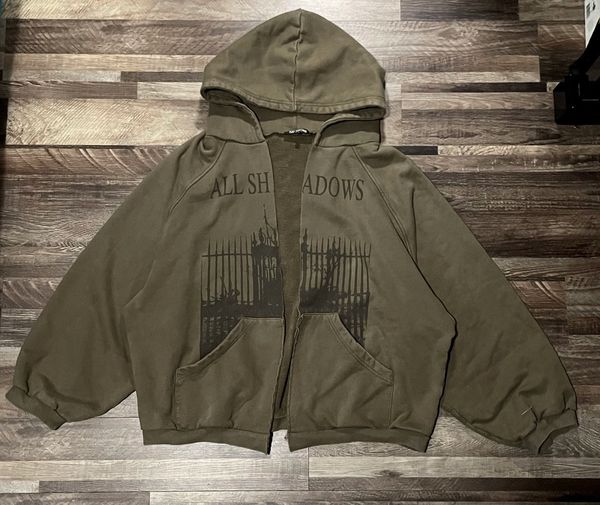 Raf Simons Raf Simons AW05-06 ‘Poltergeist’ All Shadows Hoodie | Grailed