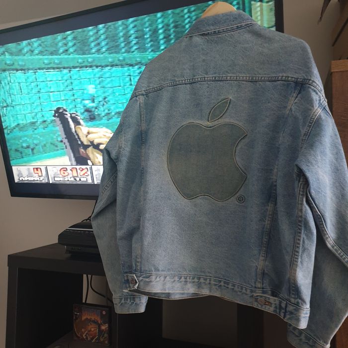 Apple Vintage Denim Apple jacket | Grailed