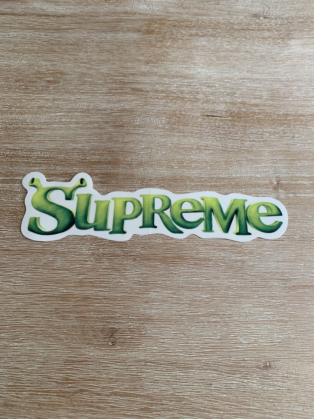 Supreme Supreme Shrek sticker | Grailed
