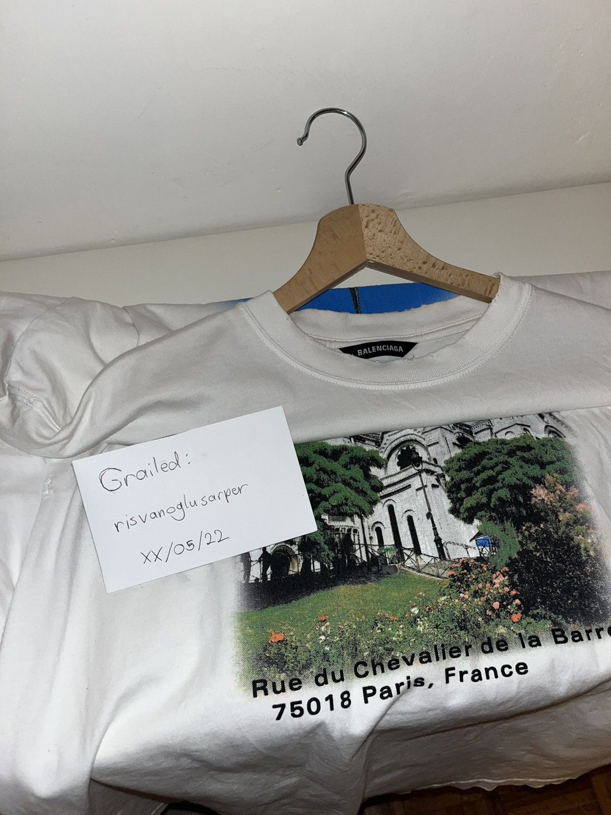 Balenciaga Sacre Cœur & Notre Dame T-Shirt | Grailed Balenciaga Sacre Cœur & Notre Dame T-Shirt | Grailed