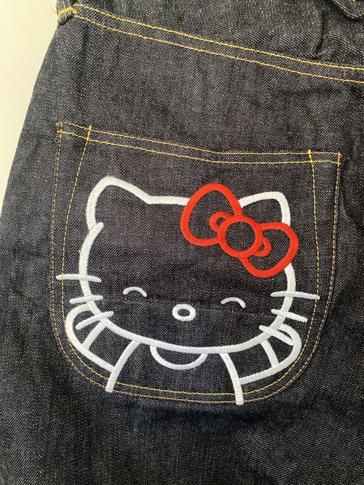 Evisu Evisu X Hello Kitty Jeans | Grailed
