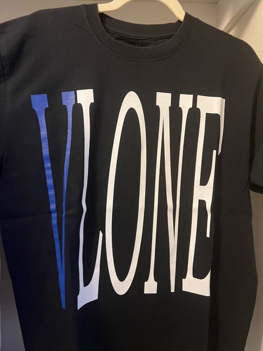 Vlone Vlone Tshirt Blue | Grailed