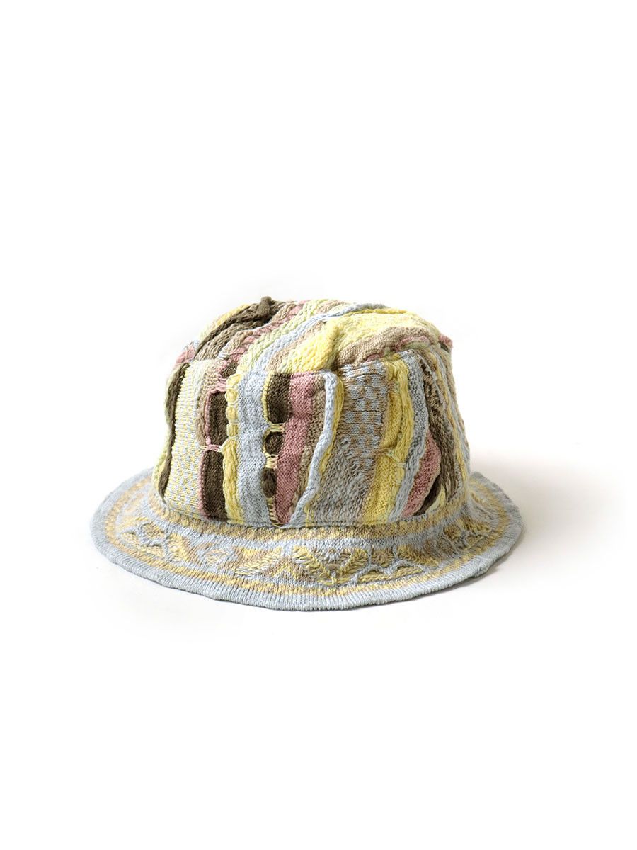 Kapital Kapital 7G Knit Gaudy Bucket Hat | Grailed