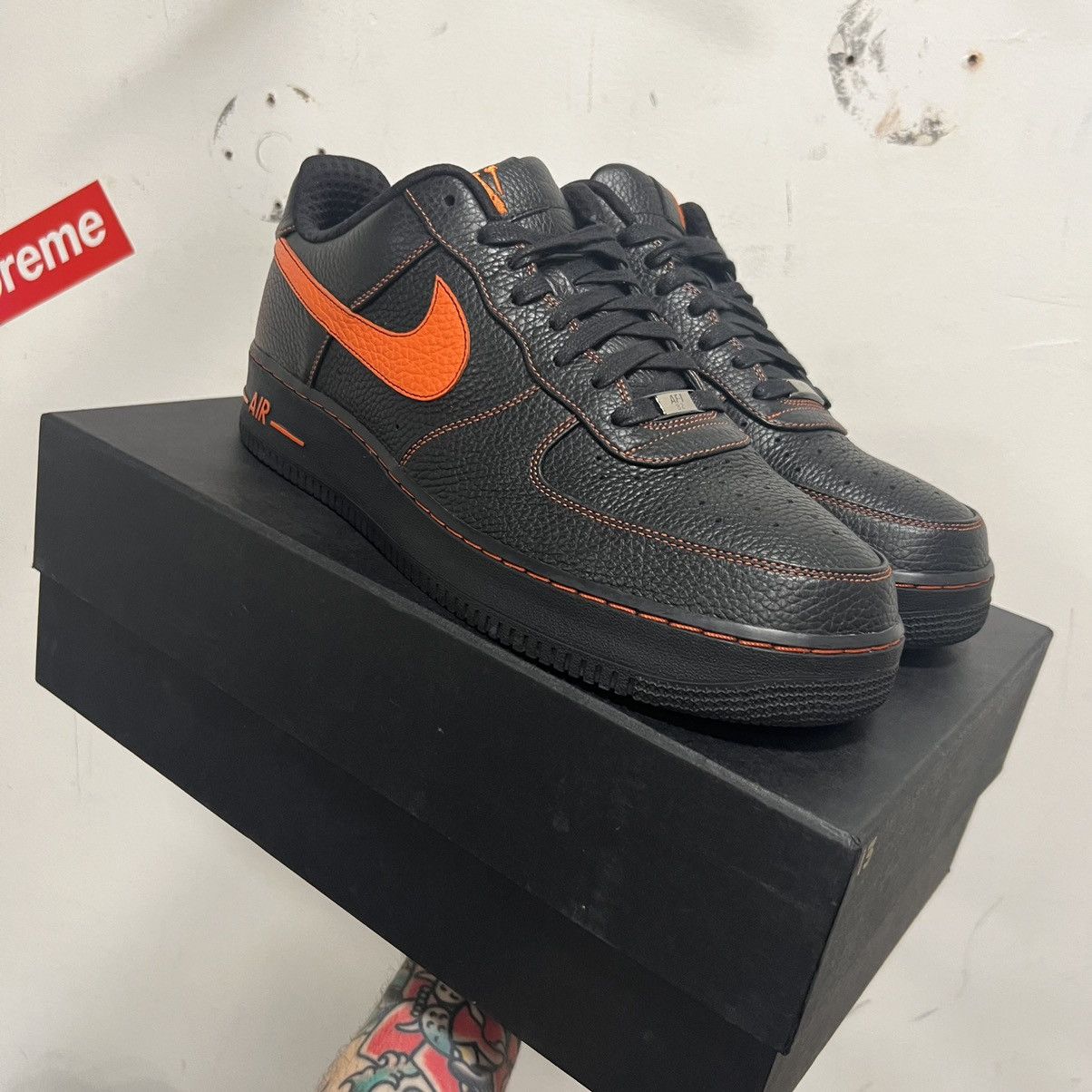 Nike × Vlone Friends and Family Nikelab Bespoke Vlone Air Force 1 Lowz ...