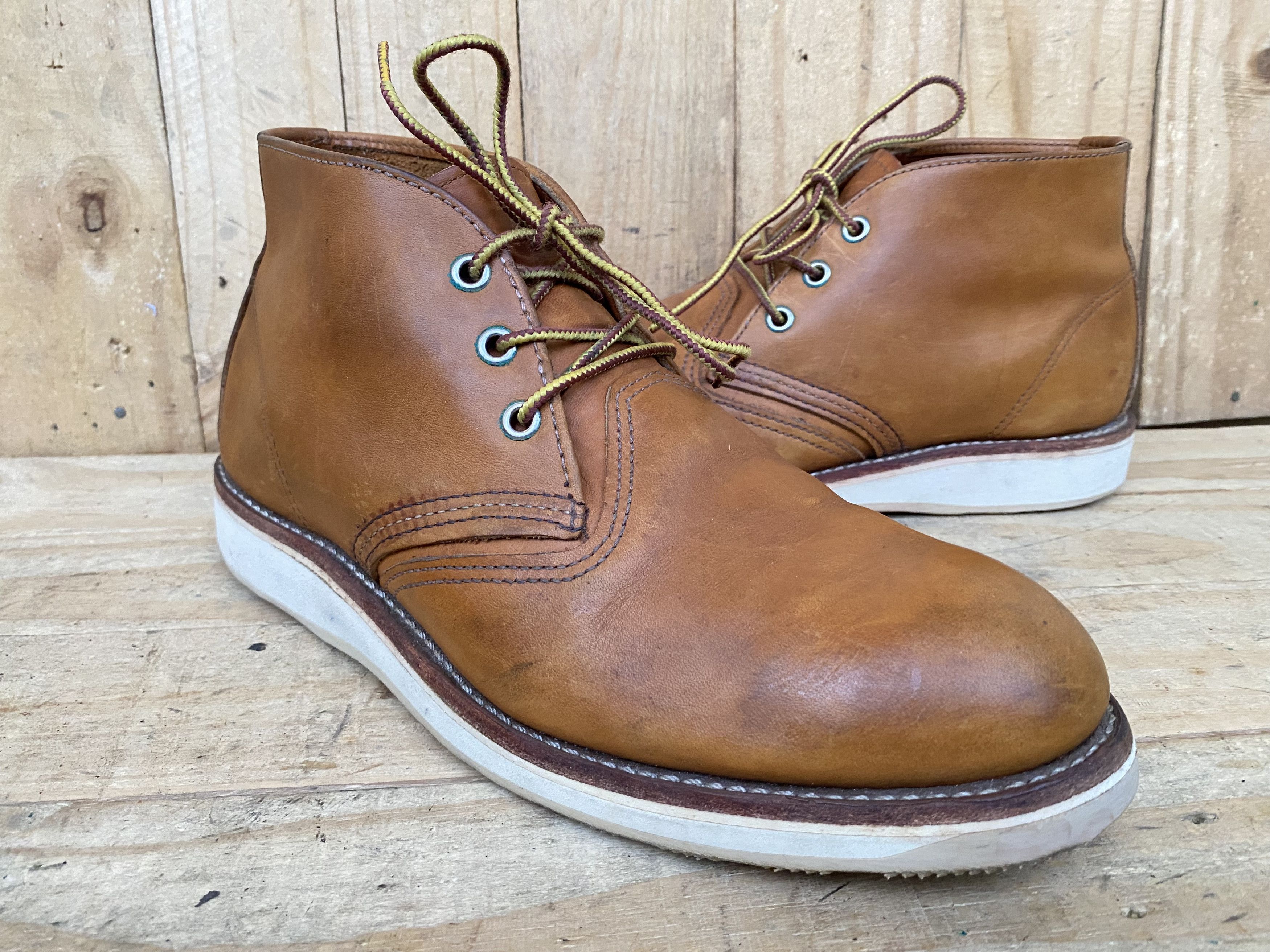 Red Wing Red Wing 3140 Heritage Chukka Leather Casual Work Boots. | Grailed