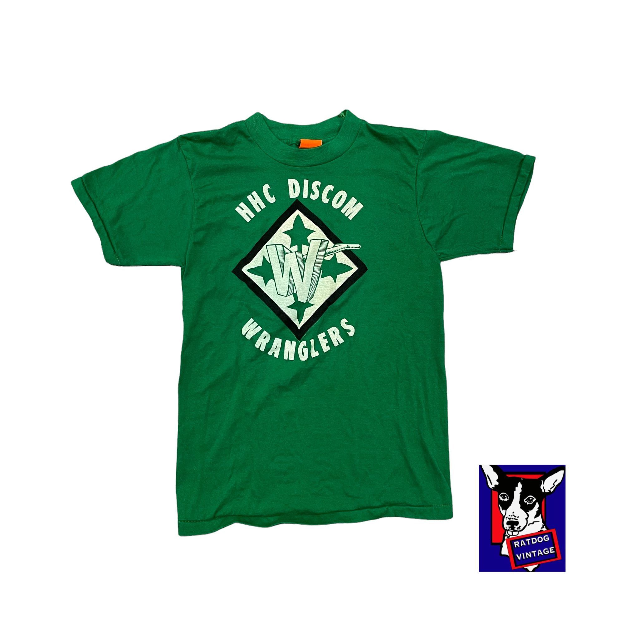 Vintage 70s 'Super Screen Stars' HHC Discom Wranglers Green Sing | Grailed