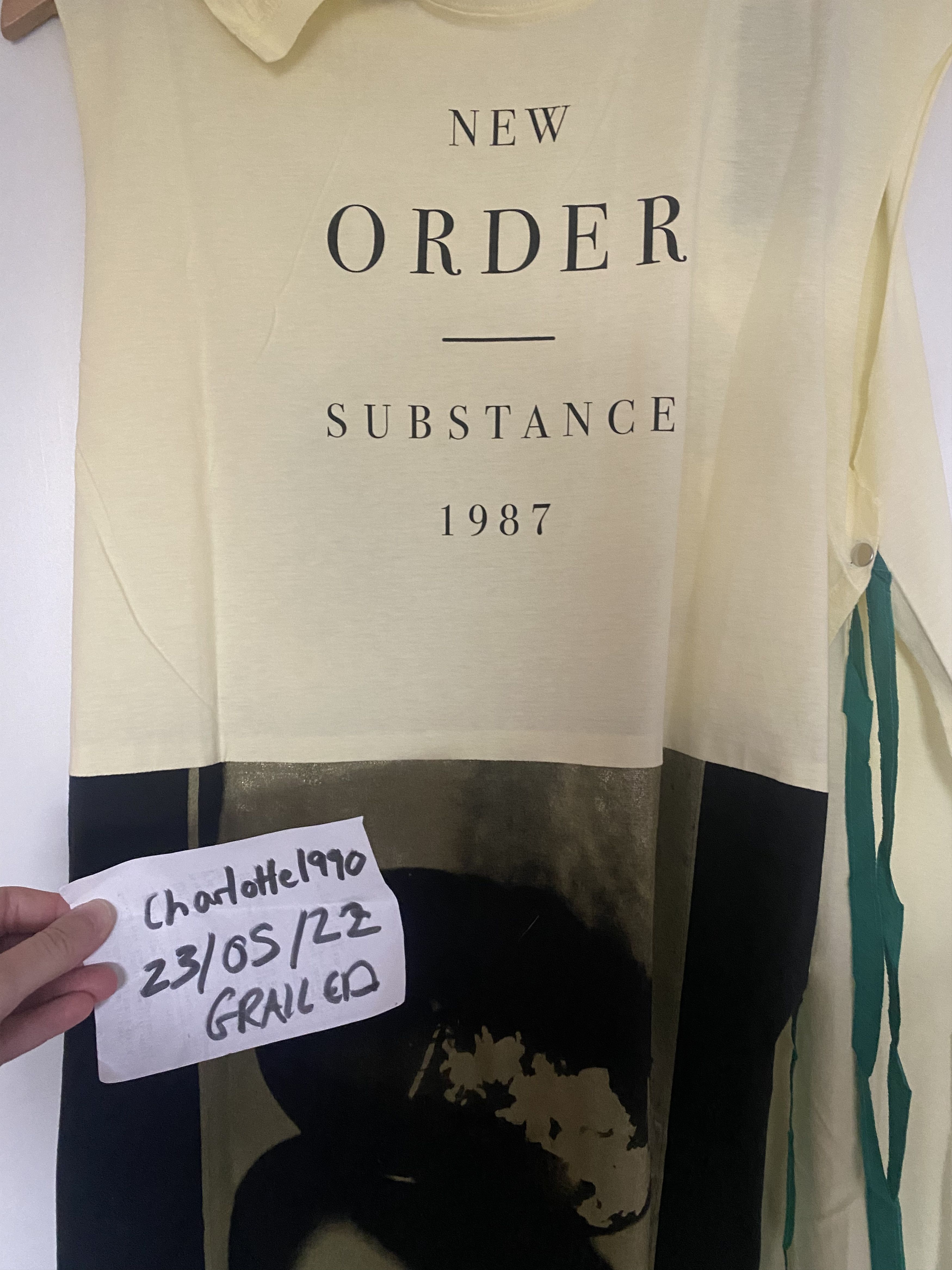 Raf Simons Raf Simons x Peter Saville New Order Tunic. Rare | Grailed