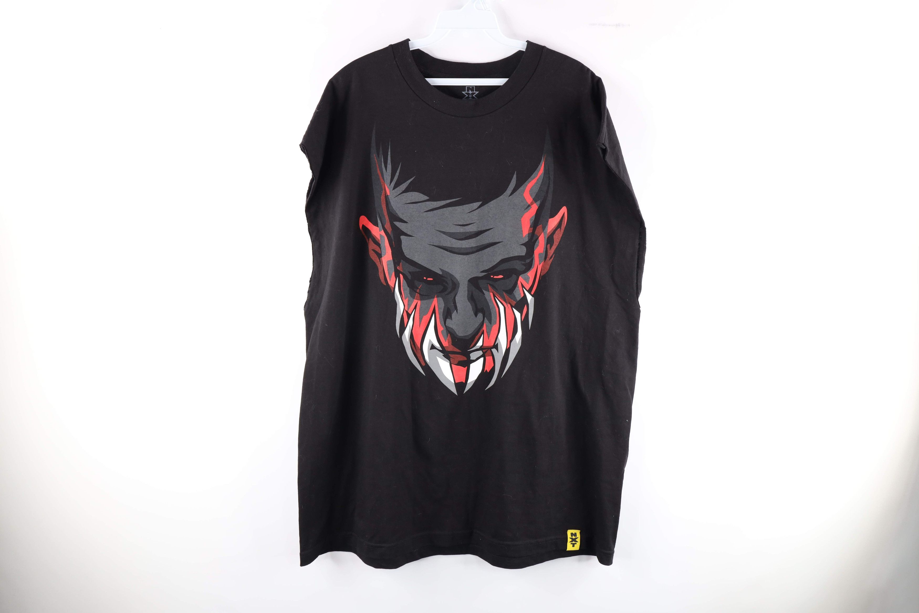 Vintage WWE NXT Finn Balor Cut Off Wrestling T-Shirt Black Cotton | Grailed