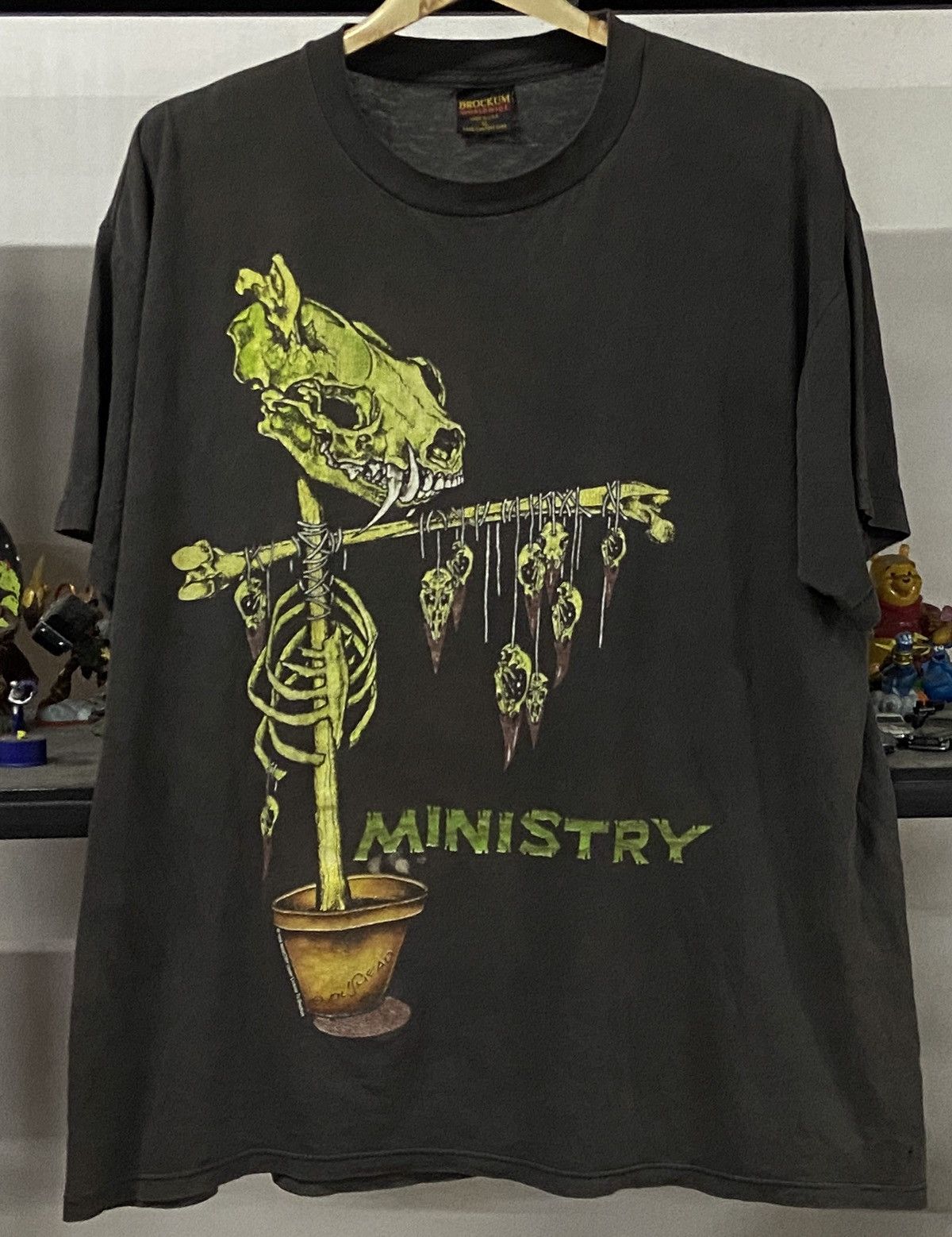 Band Tees × Rare × Tour Tee Vintage 1992s Ministry Pushead Rare ...