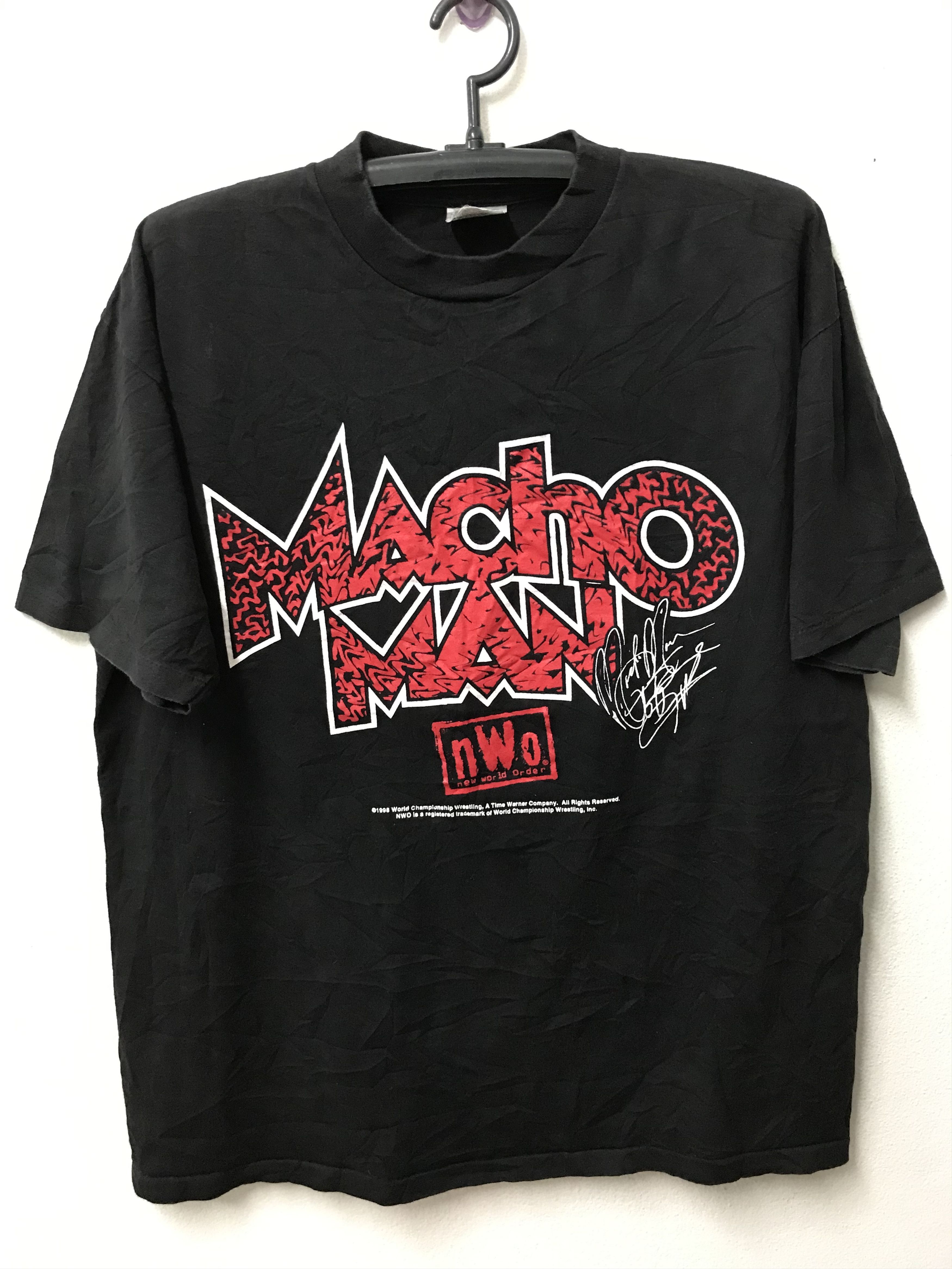 Wcw/Nwo × Wwe × Wwf Vintage90s 1998 Macho Man | Grailed