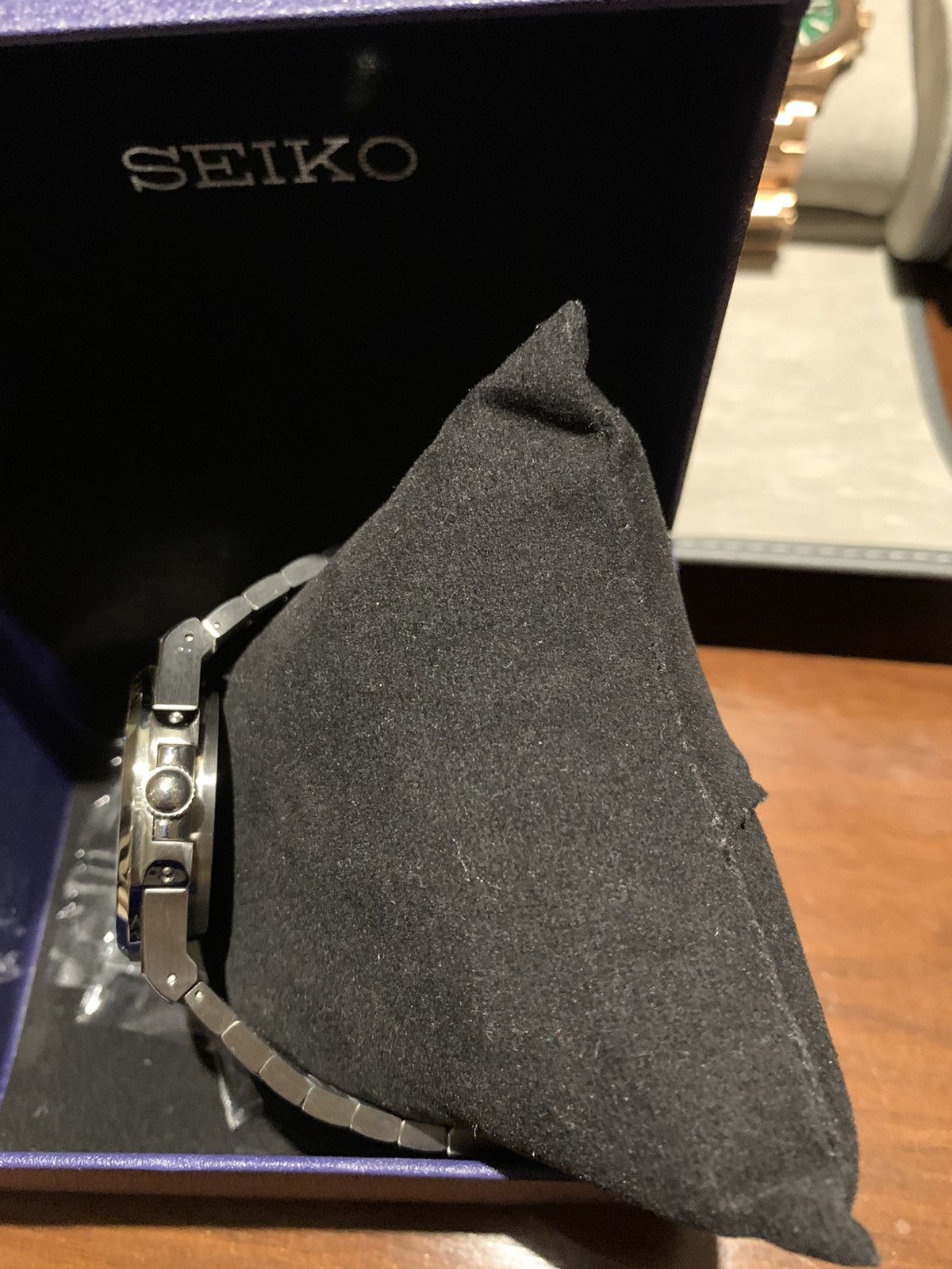 Seiko Seiko Nautilus Mod. Cyan Blue Baby Blue Dial | Grailed