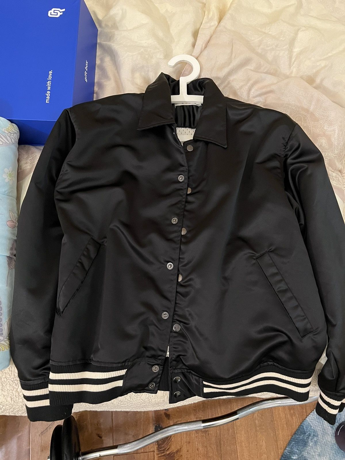 Streetwear Mnml La Lined Bomber Jacket Grailed