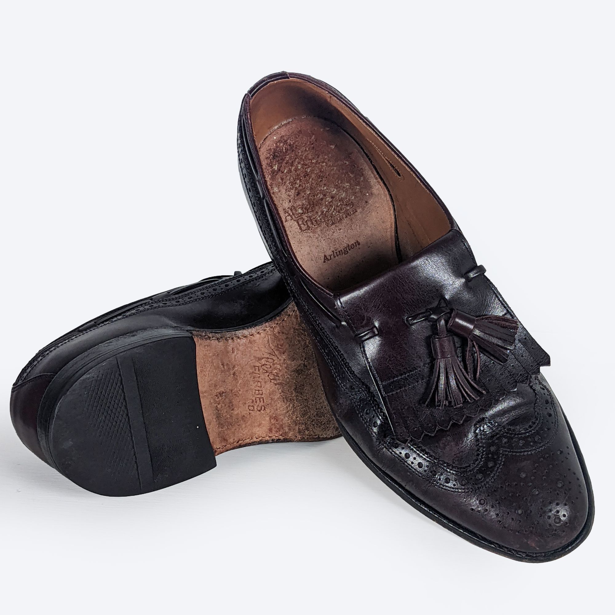 Allen Edmonds Allen Edmonds Arlington Wingtip Kiltie Tassel Loafers ...