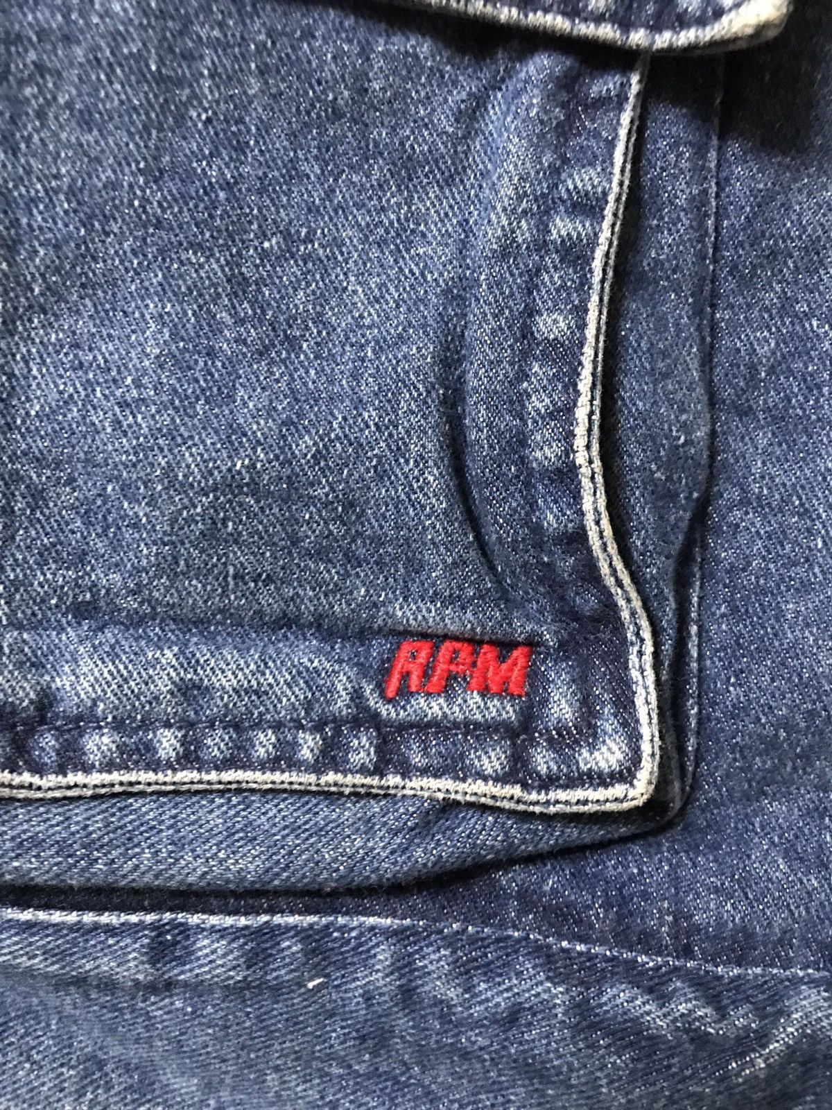Vintage Vintage "RPM SoundMan Jacket" Denim walkman vest | Grailed