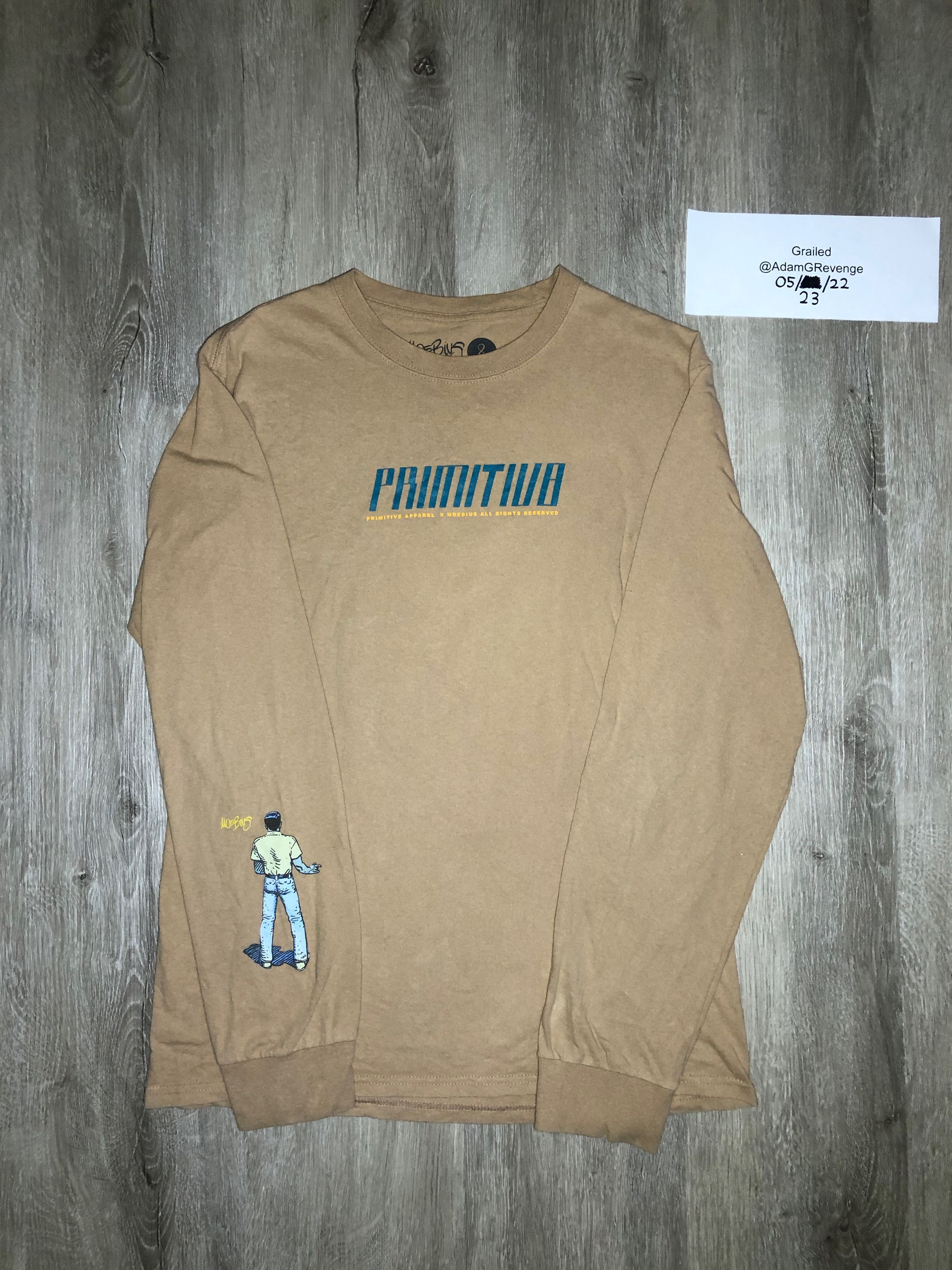 Primitive Primitive x Moebius Major Tour Long Sleeve | Grailed