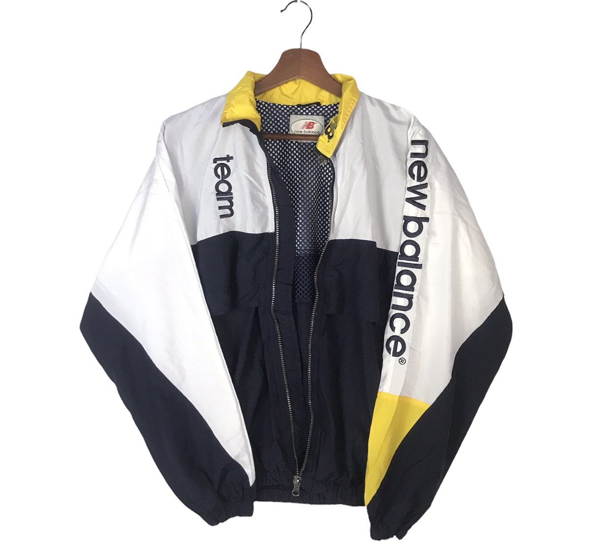 New Balance × Vintage Vintage New Balance Windbreaker Classic Style ...