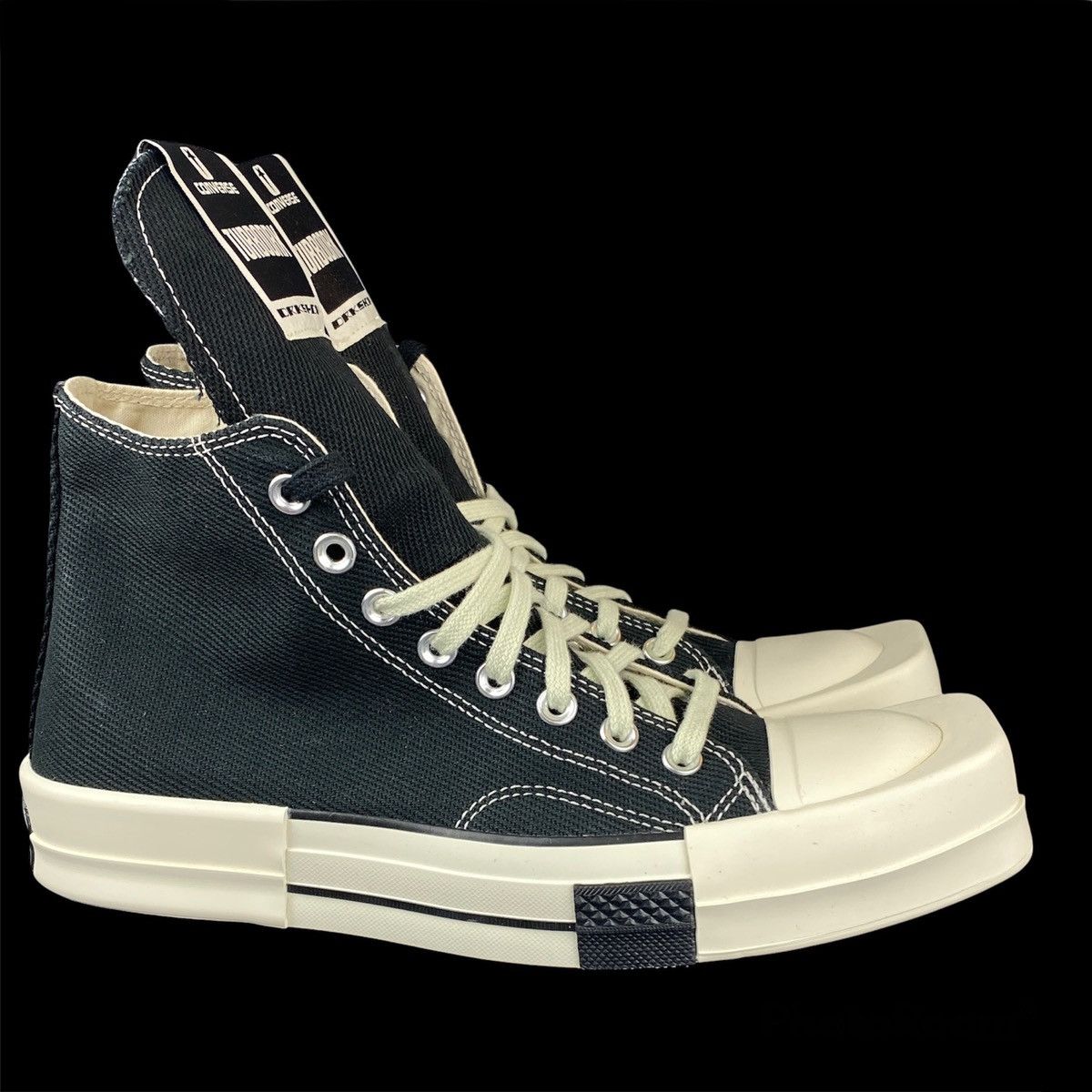 Rick Owens Rick Owens x Converse Turbodrk Chuck 70 High 'Black' | Grailed
