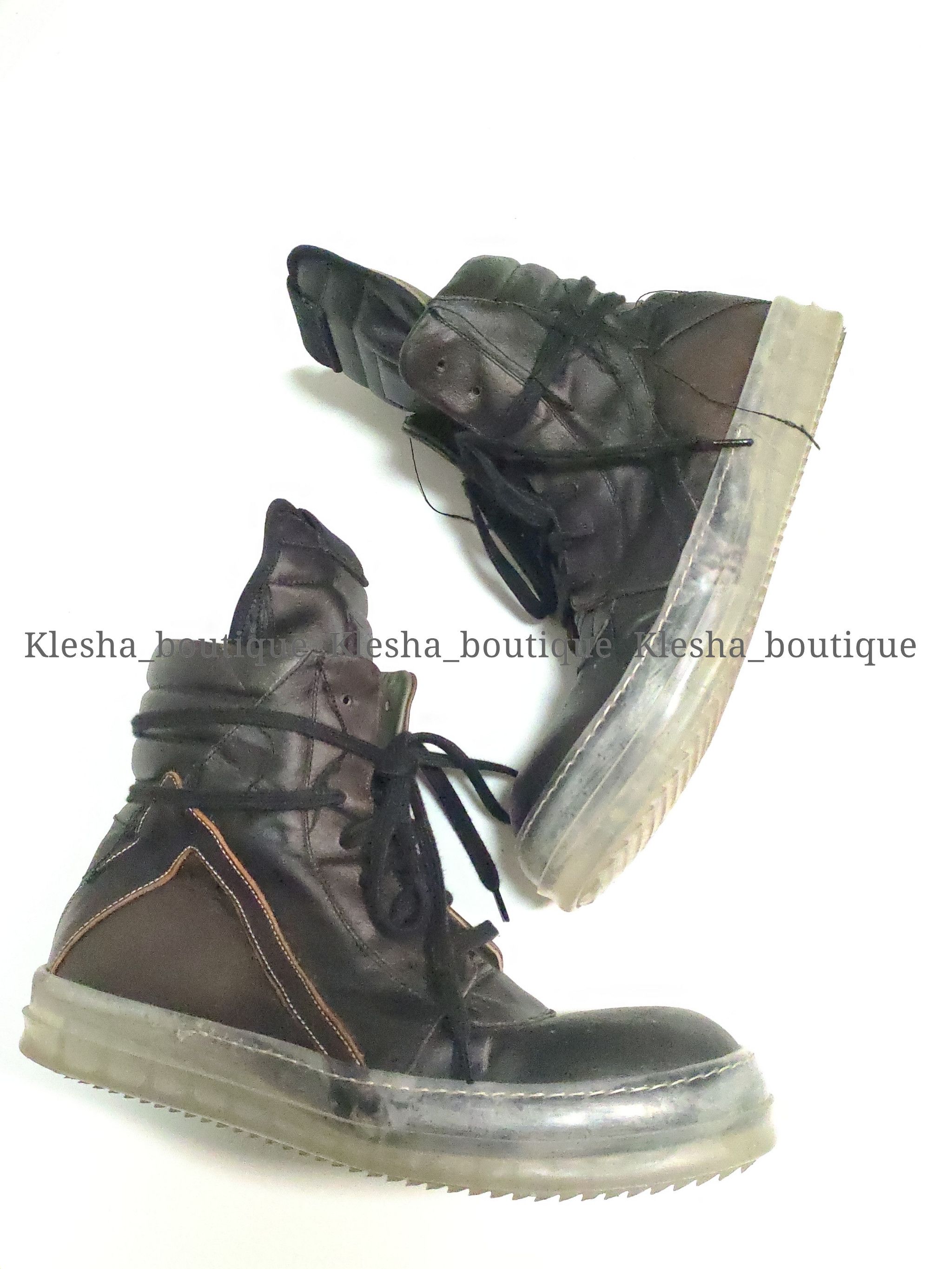Rick Owens × Rick Owens Drkshdw Very rare 2019SS Babel Transparent ...