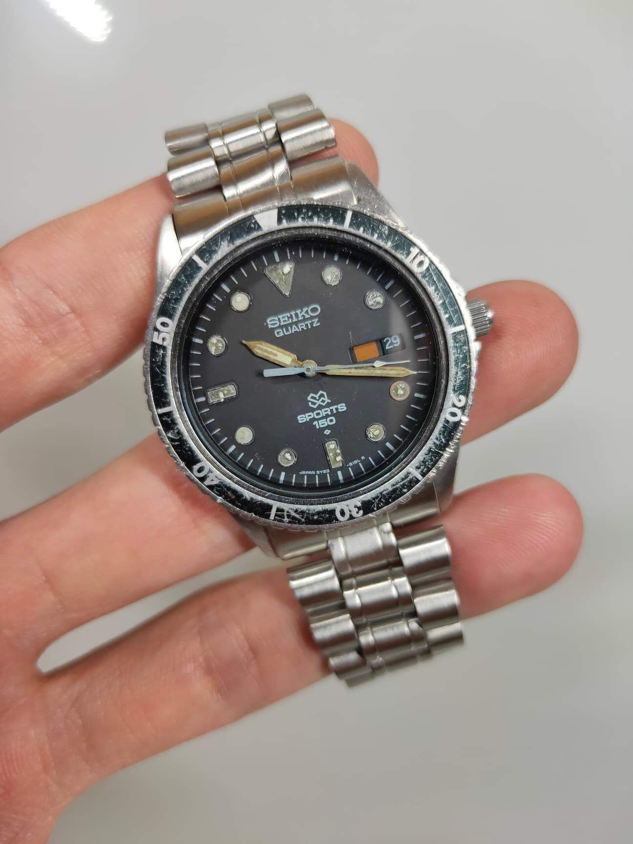 Japanese Brand × Seiko × Vintage Rare Vintage Seiko Quartz Diver SQ ...