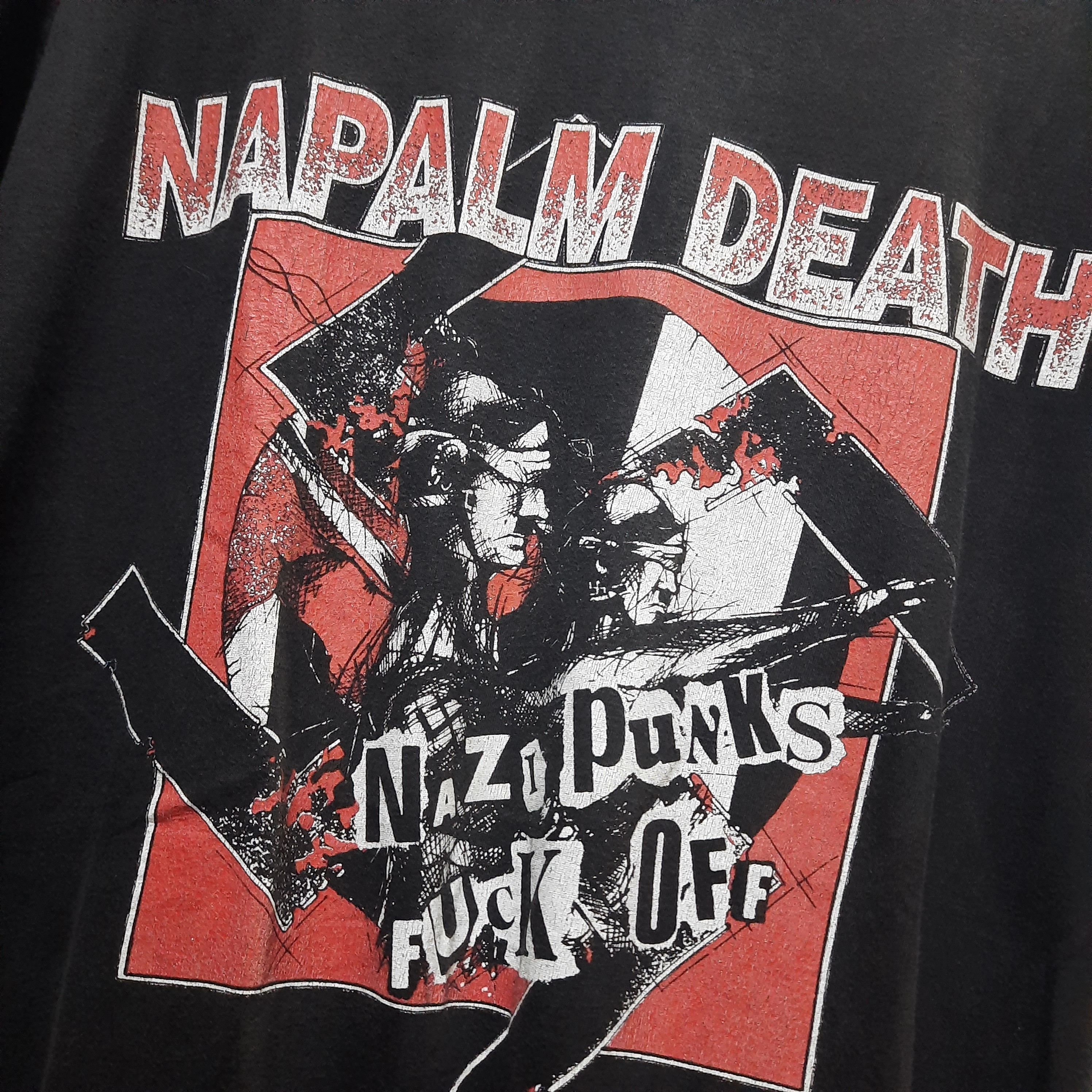 Band Tees Napalm death nazi punk off | Grailed