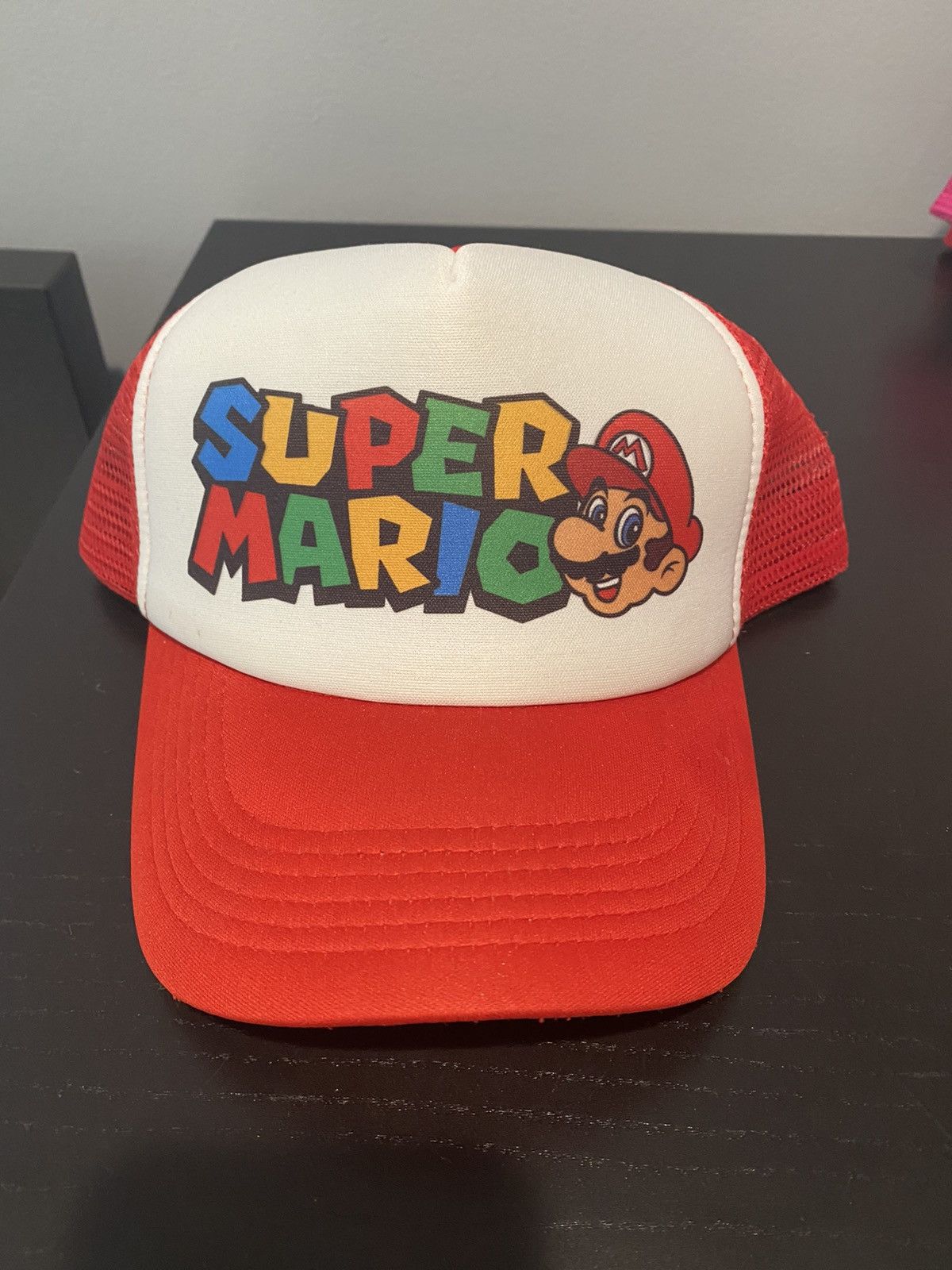 Exclusive Game × Nintendo × Trucker Hat Vintage Super Mario Nintendo ...