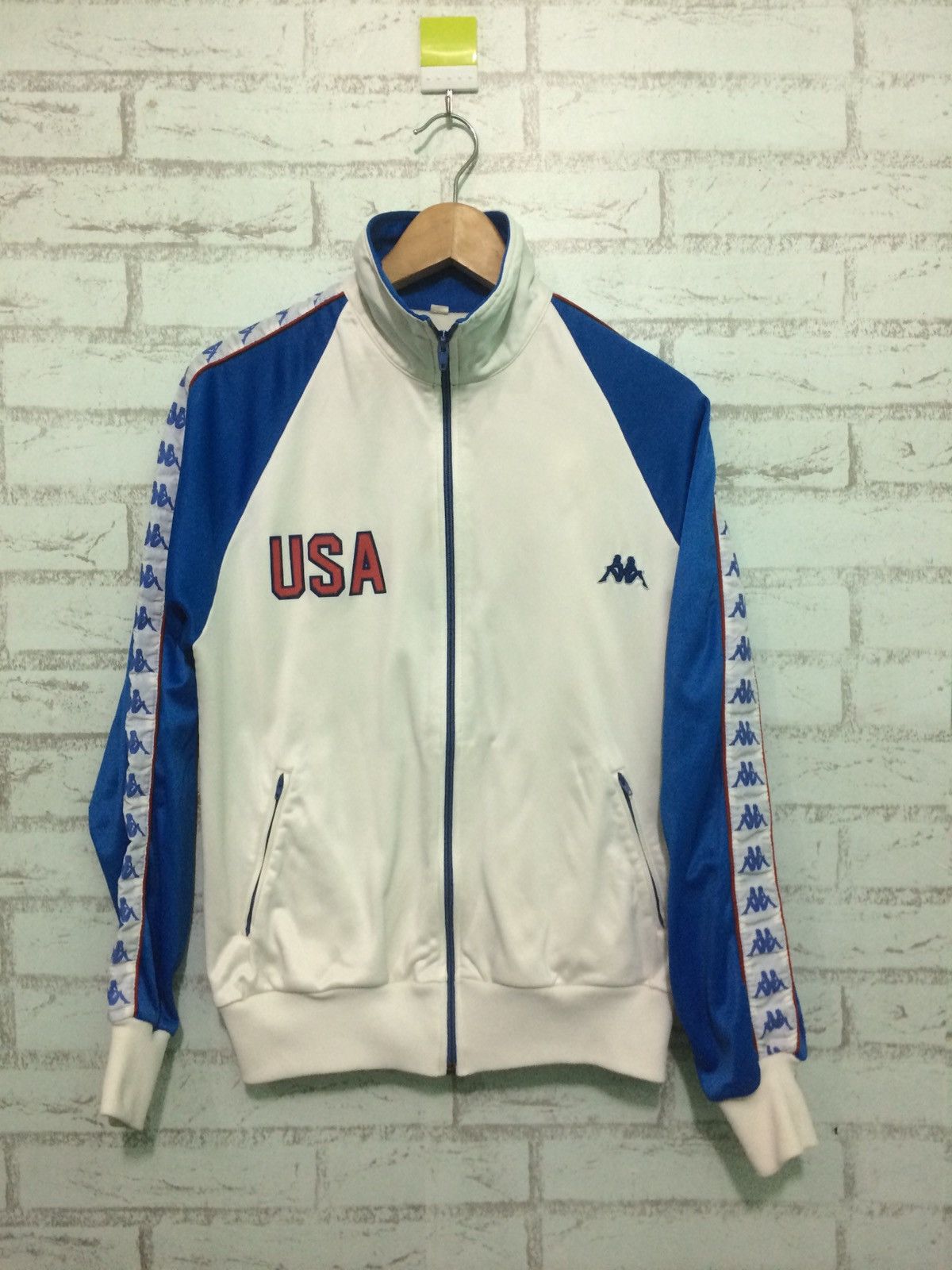 Kappa Rare Kappa USA Arm Stripe Big Logo Back Usa Italy Made | Grailed