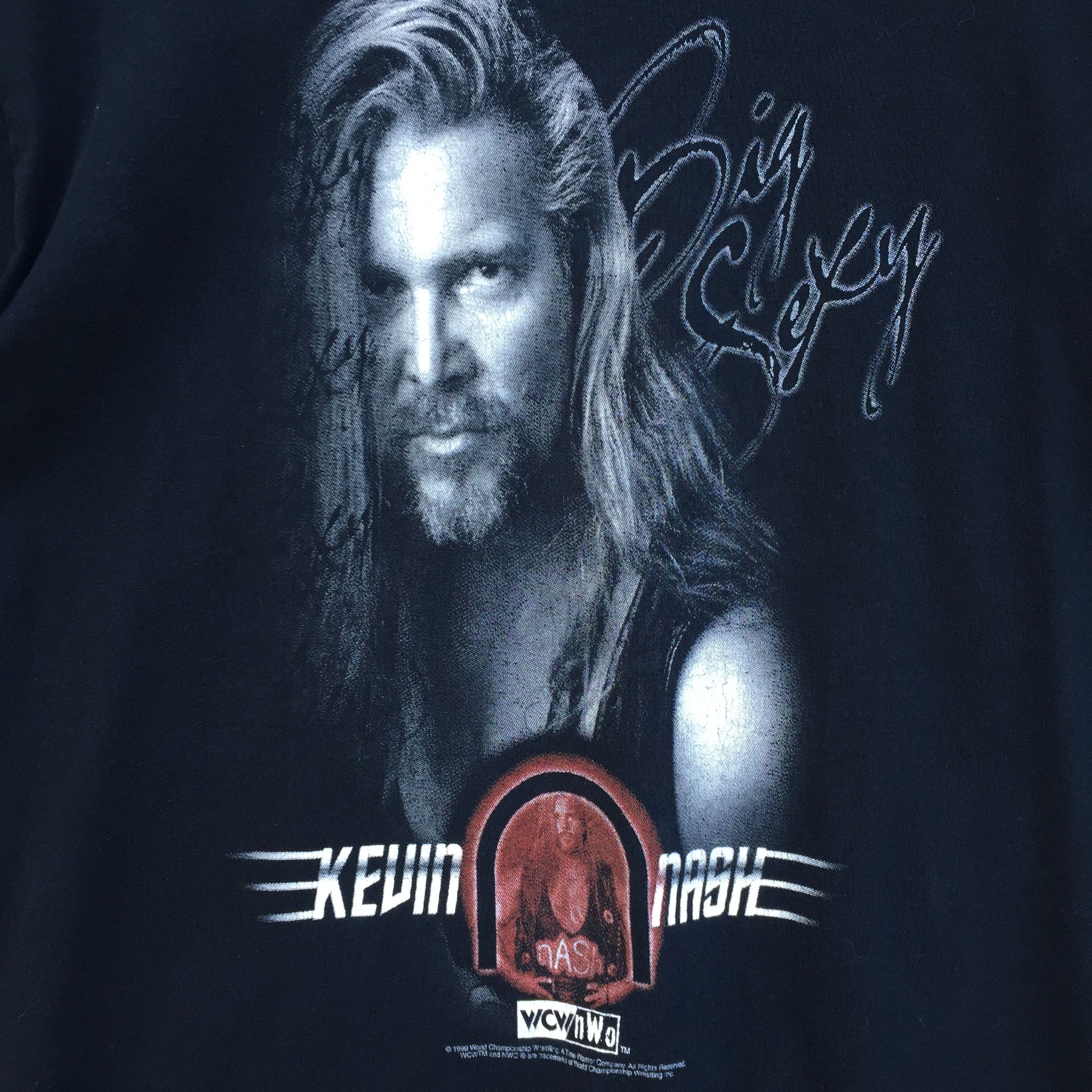 Vintage × Wcw/Nwo × Wwe Vintage 90s WCW Kevin Nash Legendary Wrestler ...
